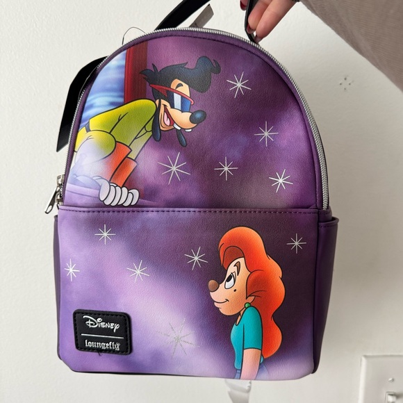Loungefly | Bags | Rare Disney Loungefly Max And Roxanne Backpack ...